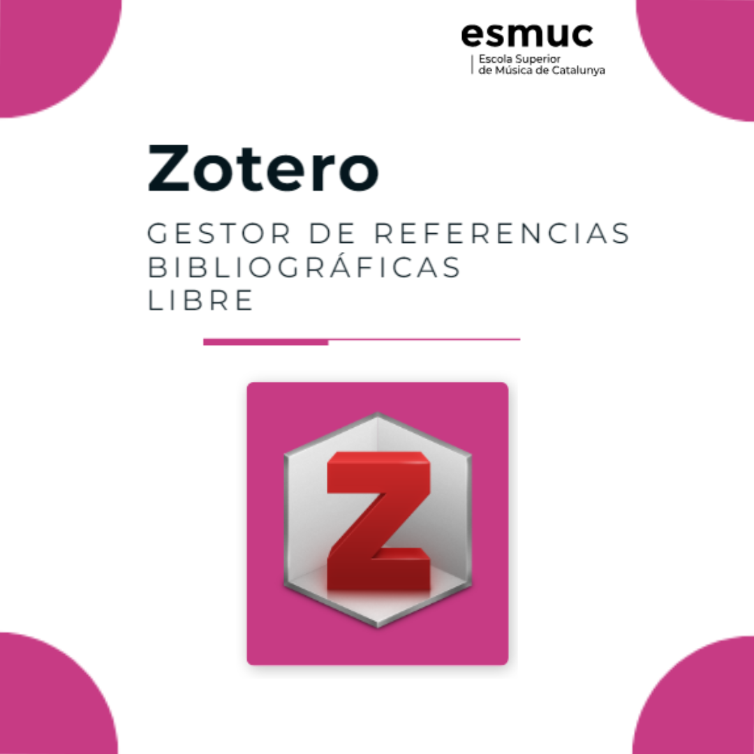 ESMUC- Guía de Zotero