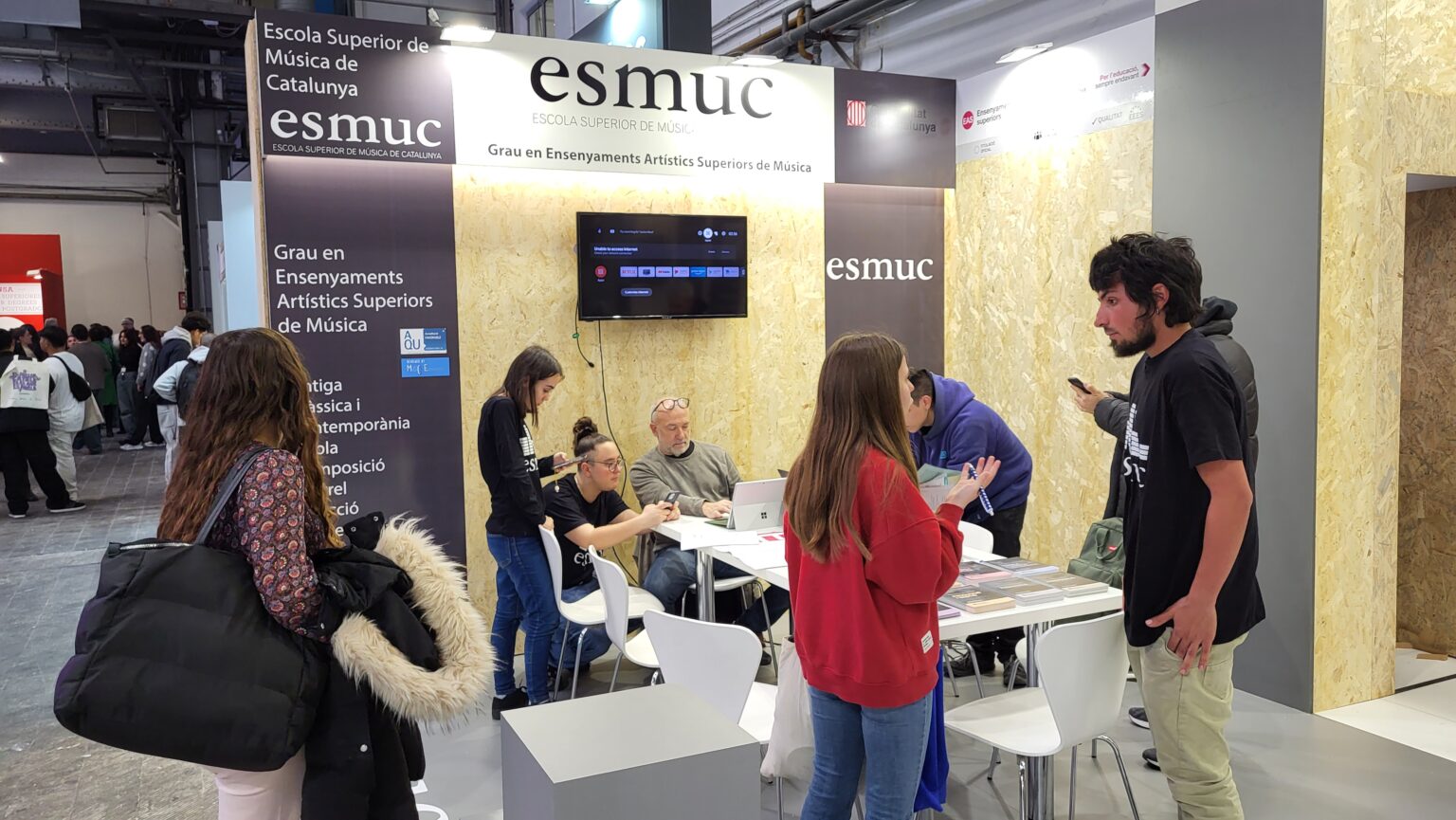 ESMUC- L’ESMUC al Saló de l’Ensenyament 2025